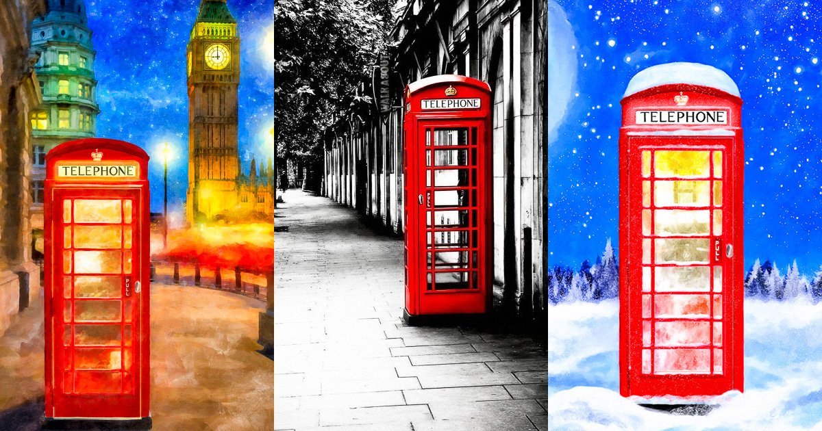Red Phone Box Art Prints - My Obsession With British Telephone Boxes