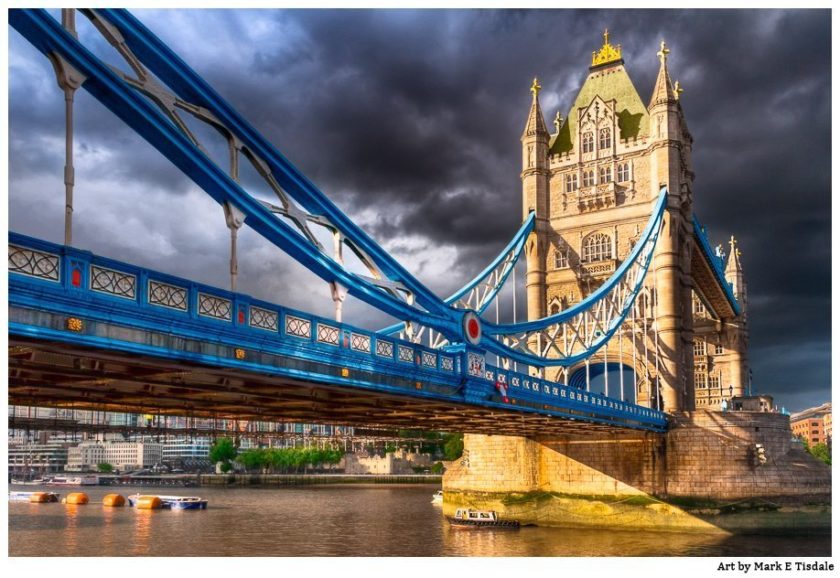 Victorian Gothic Tower Bridge - Landmark London Art Print